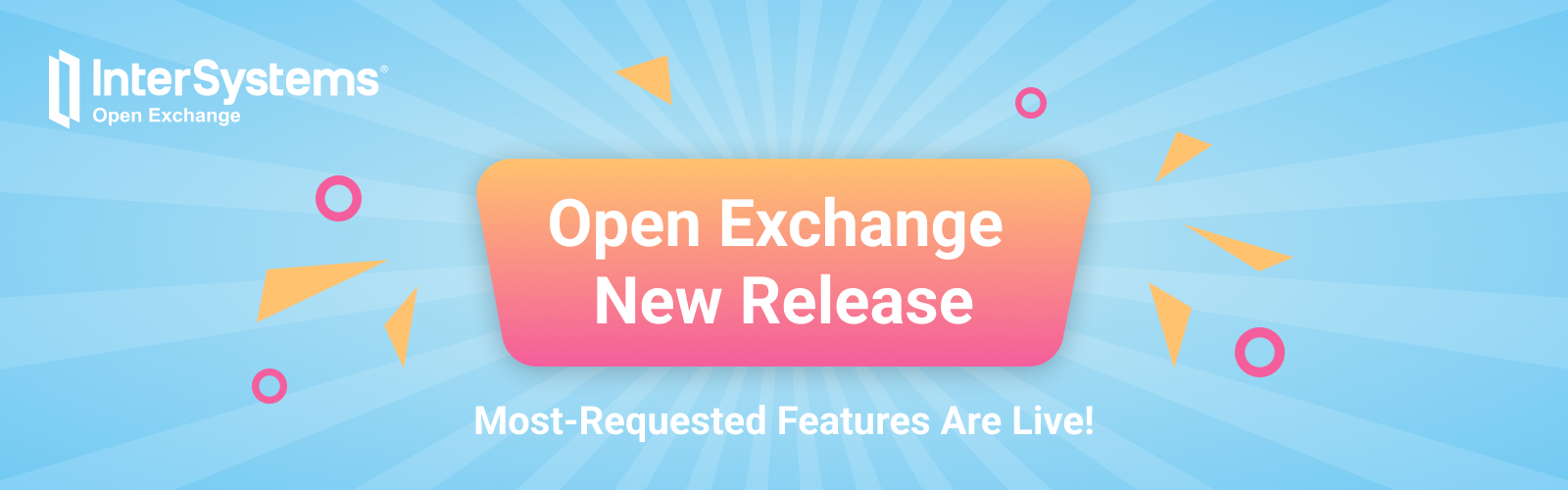 Open Exchange Gets New Look and New Features | InterSystems Developer